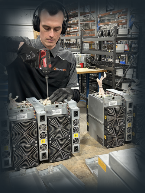 Industrial ASIC Repair | ASIC Cleaning | Mine Management | RepairBit